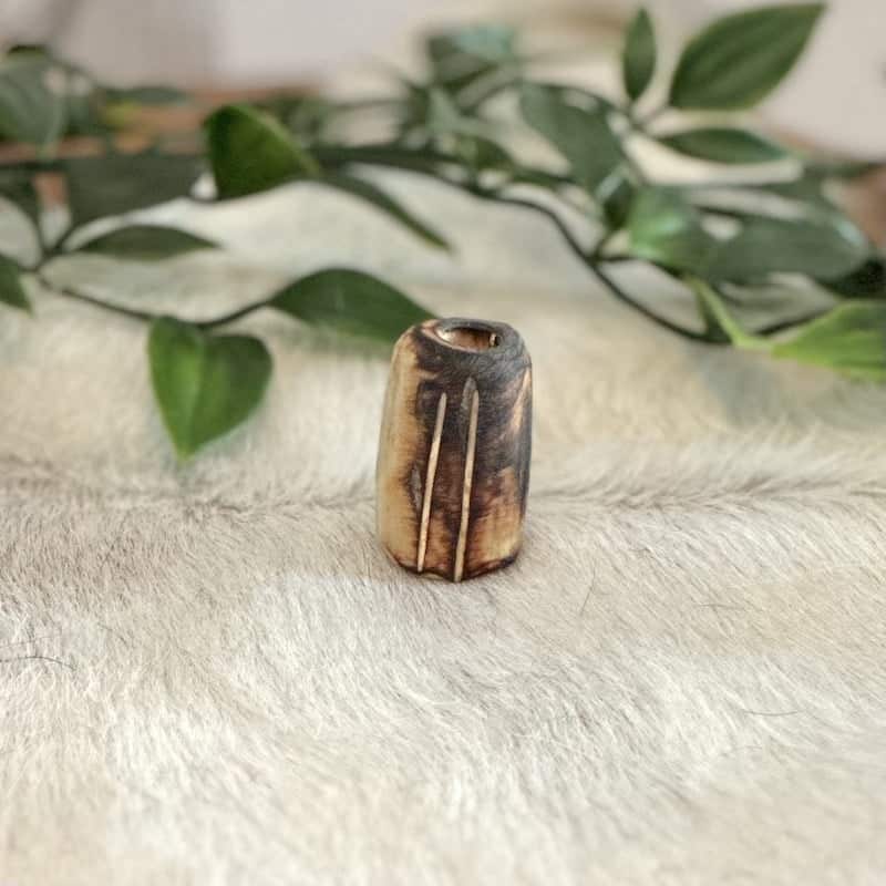 Dreadlock Bead Antler Frodi - SaltyDreads